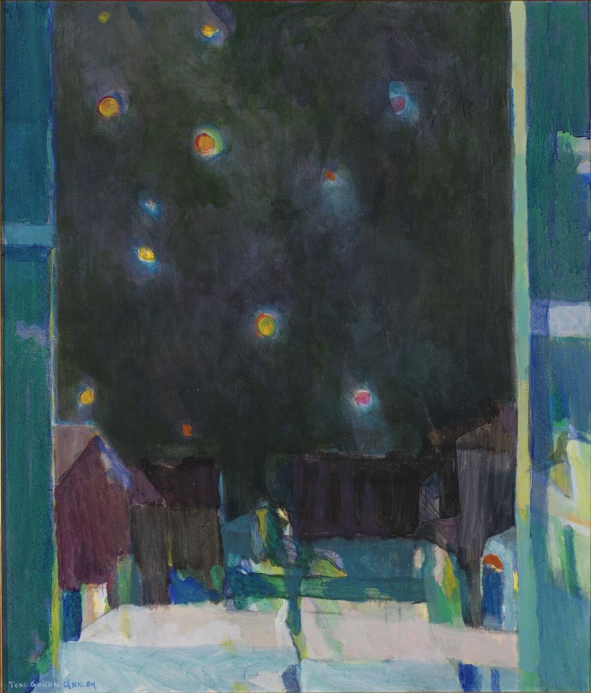 Tore Gunnar Olsen, Stjerner over liten by – Nasjonalmuseet – Samlingen