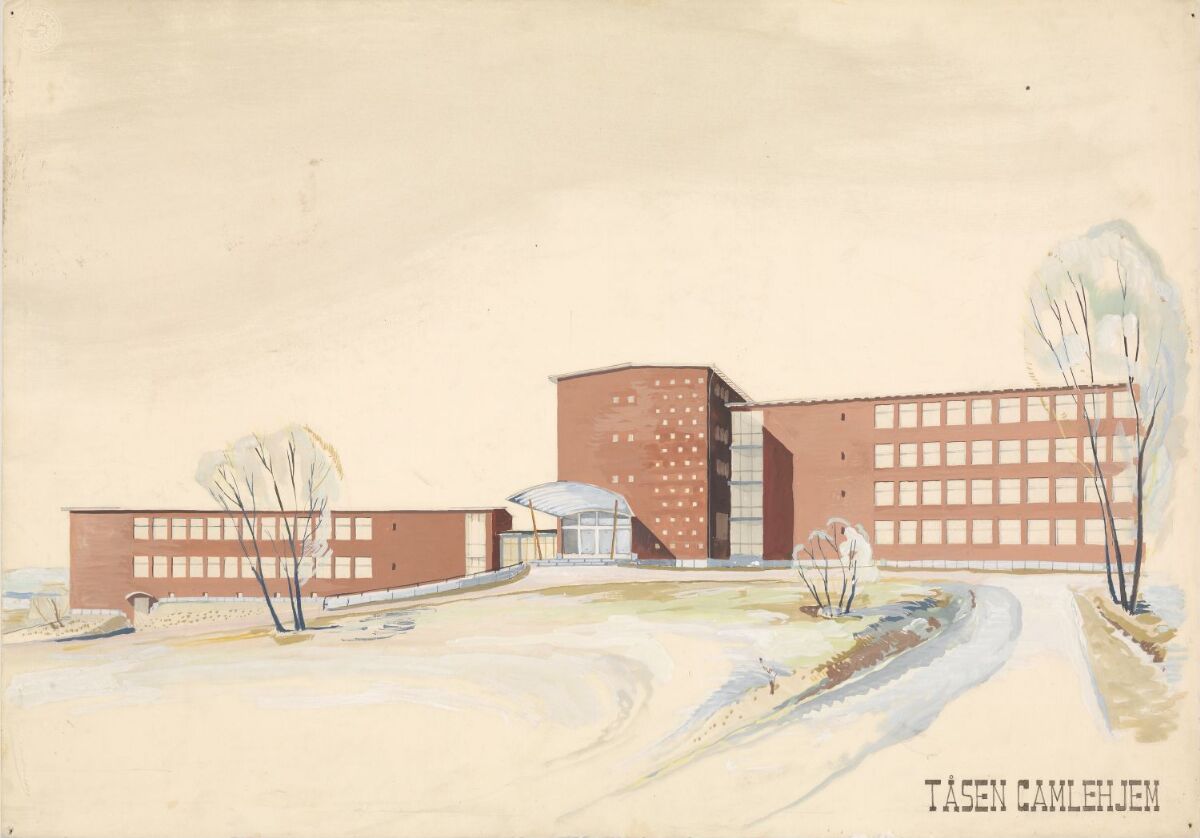 Knut Knutsen, Tåsen gamlehjem – Nasjonalmuseet – Samlingen