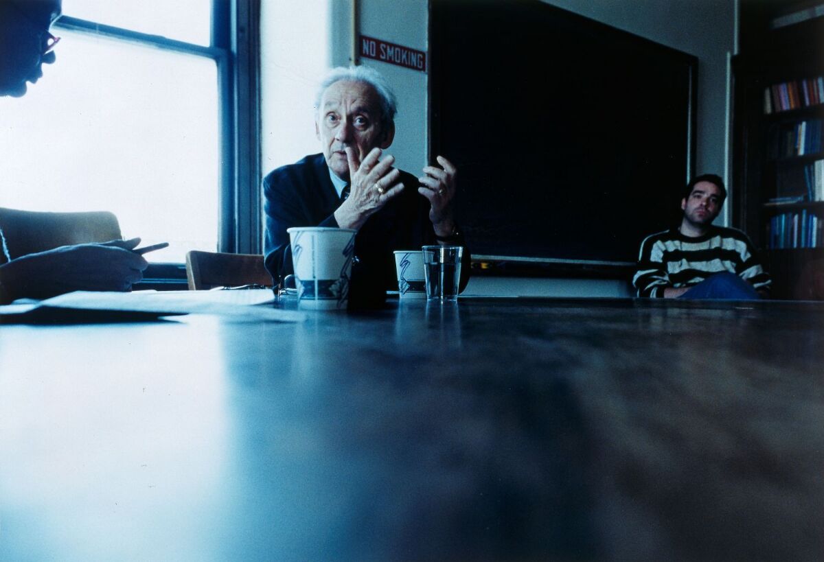 Rainer Ganahl, S/L: Paul Ricoeur, Paul Ricoeur moderated by Gayatri ...