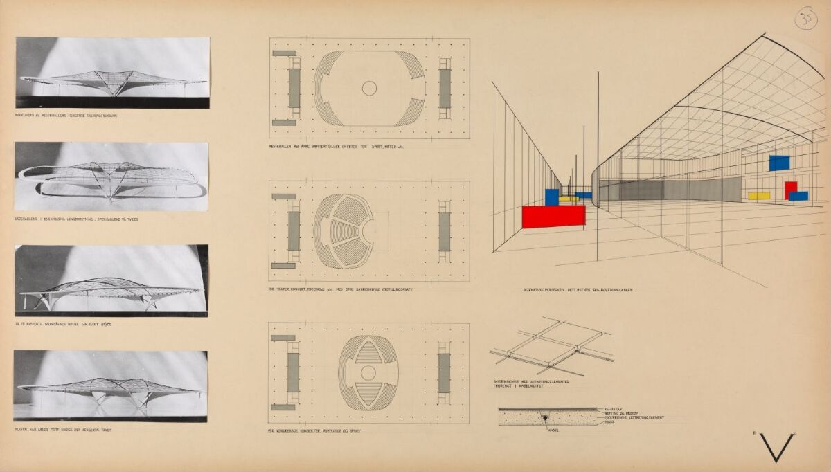 Christian Norberg-Schulz, V. Norges varemesse – Nasjonalmuseet – Collection