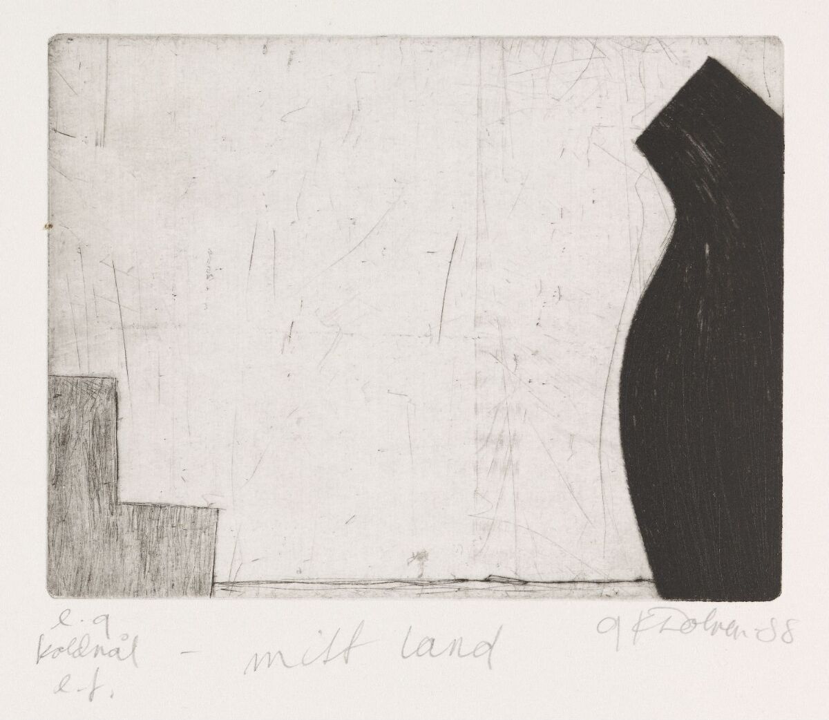 A K Dolven, Mitt land – Nasjonalmuseet – Collection