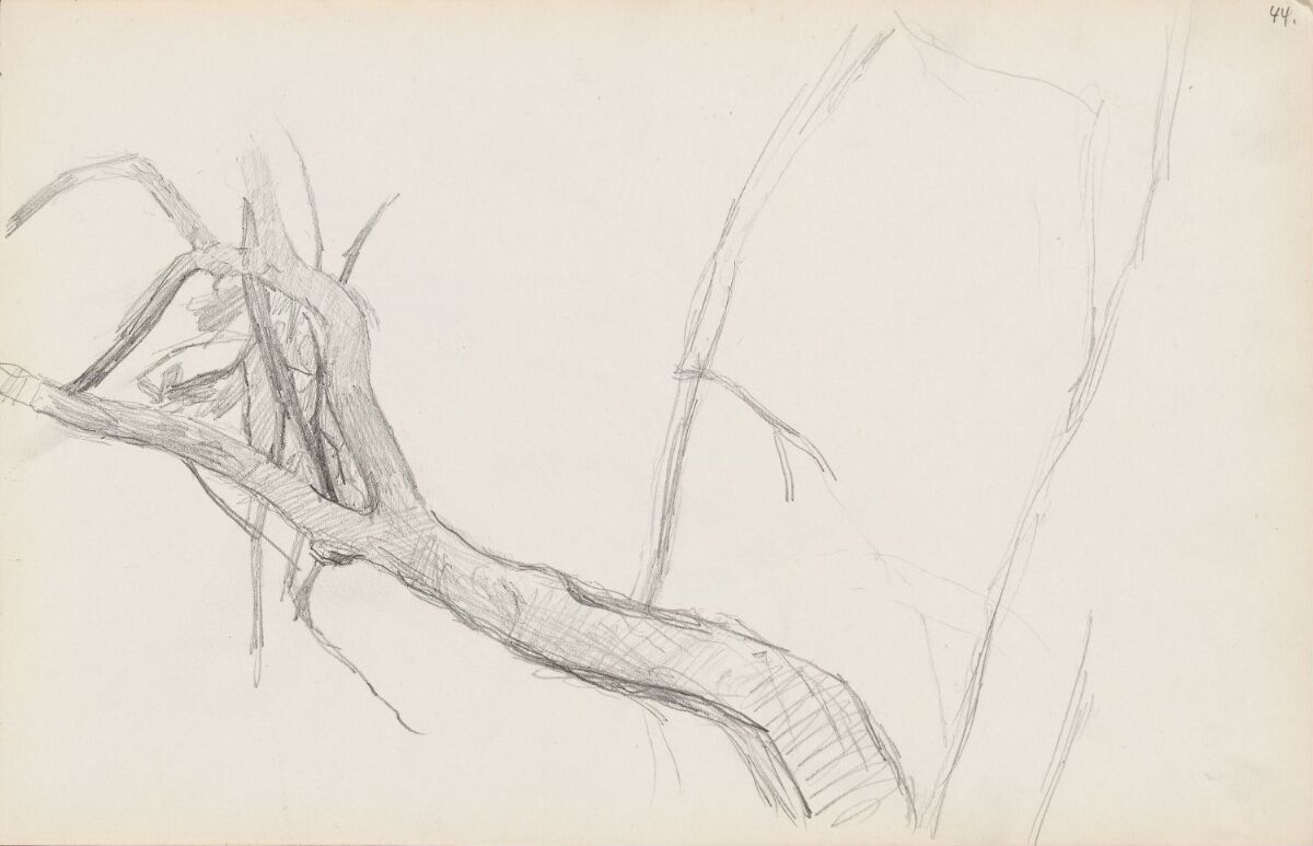 Signe Scheel, Trestudie – Nasjonalmuseet – Collection