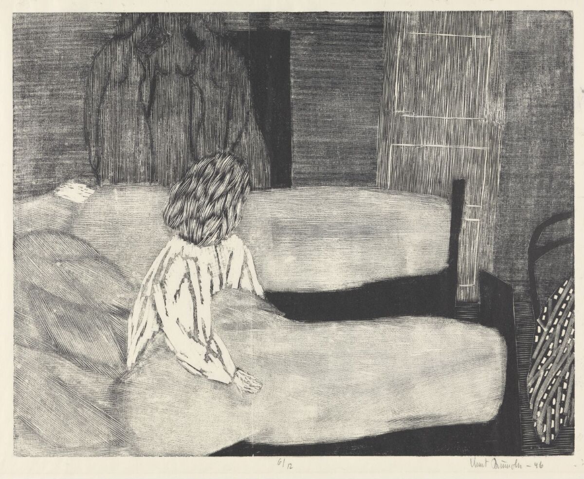 Knut Rumohr, Dødsleiet – Nasjonalmuseet – Samlingen