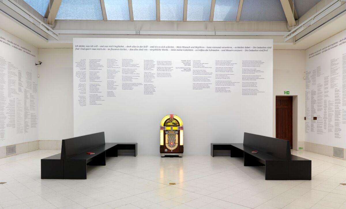 Susan Hiller, Din tanke er fri – Nasjonalmuseet – Samlingen