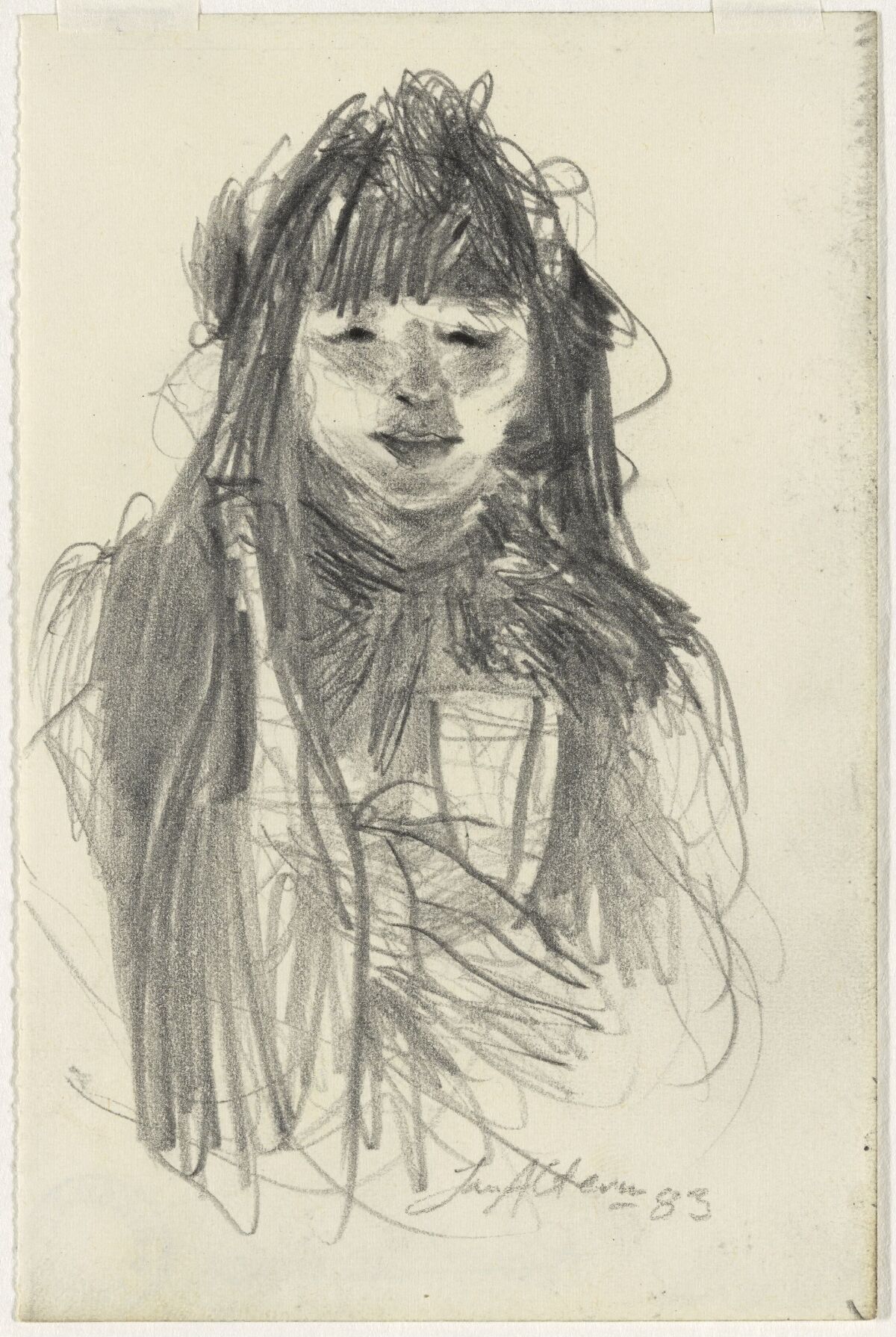 Jan Altern, (Pike med flaske) – Nasjonalmuseet – Samlingen