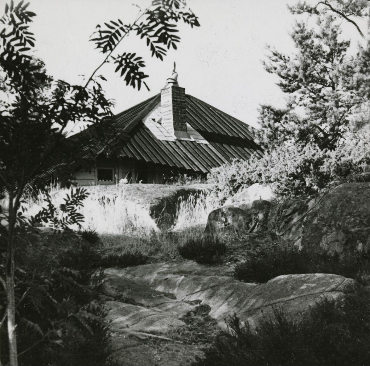 Ukjent, Knut Knutsen, Arkitekt Knut Knutsens eget sommerhus ...