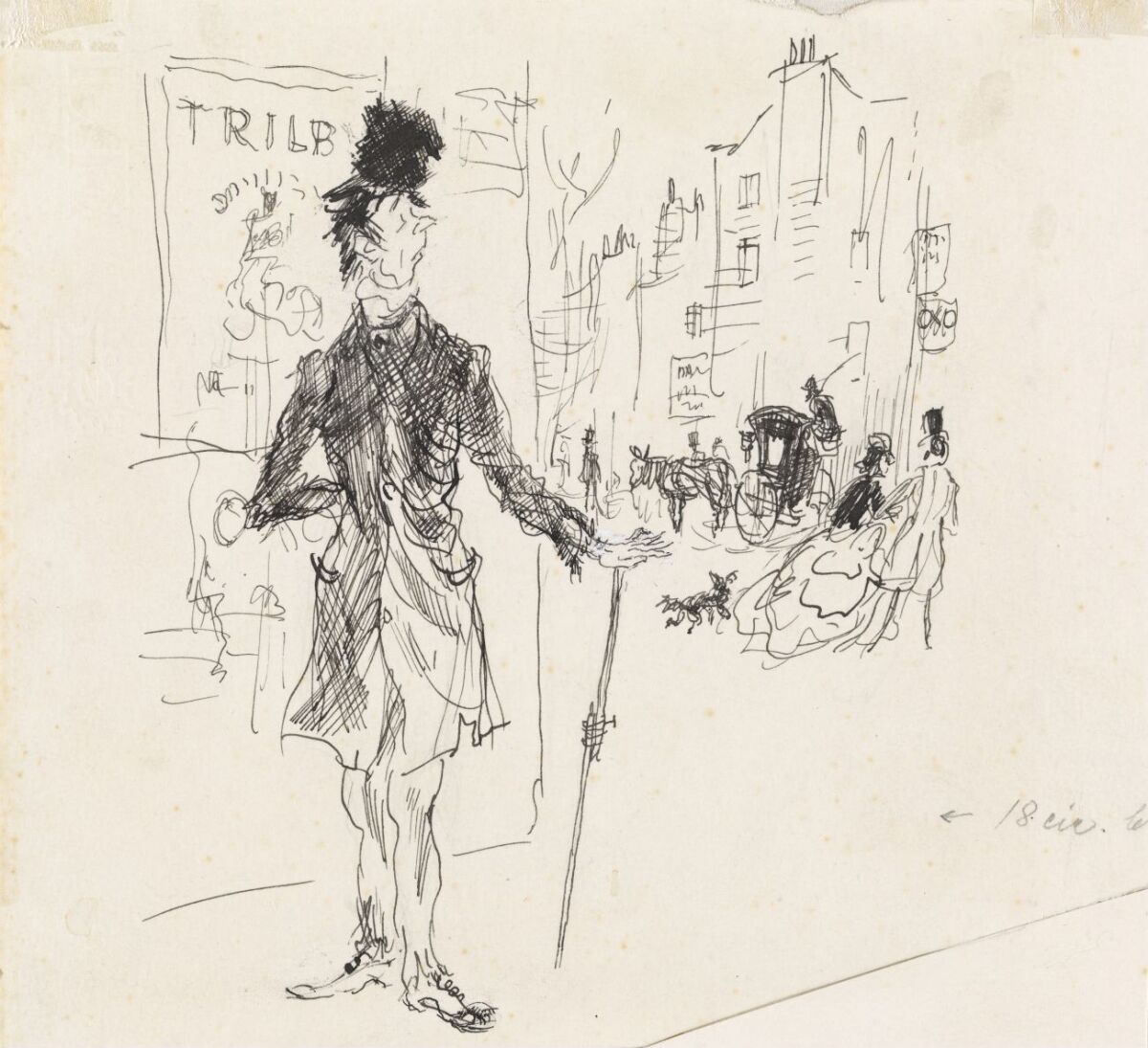 Chrix Dahl, Illustrasjon til Mark Twain, "Skandalen i Hadleyburg og ...