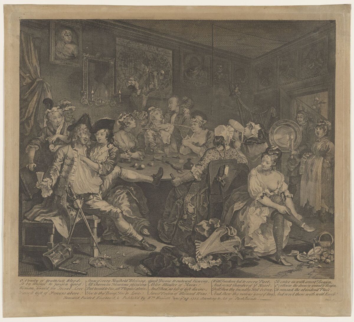William Hogarth, Grafikk – Nasjonalmuseet – Samlingen