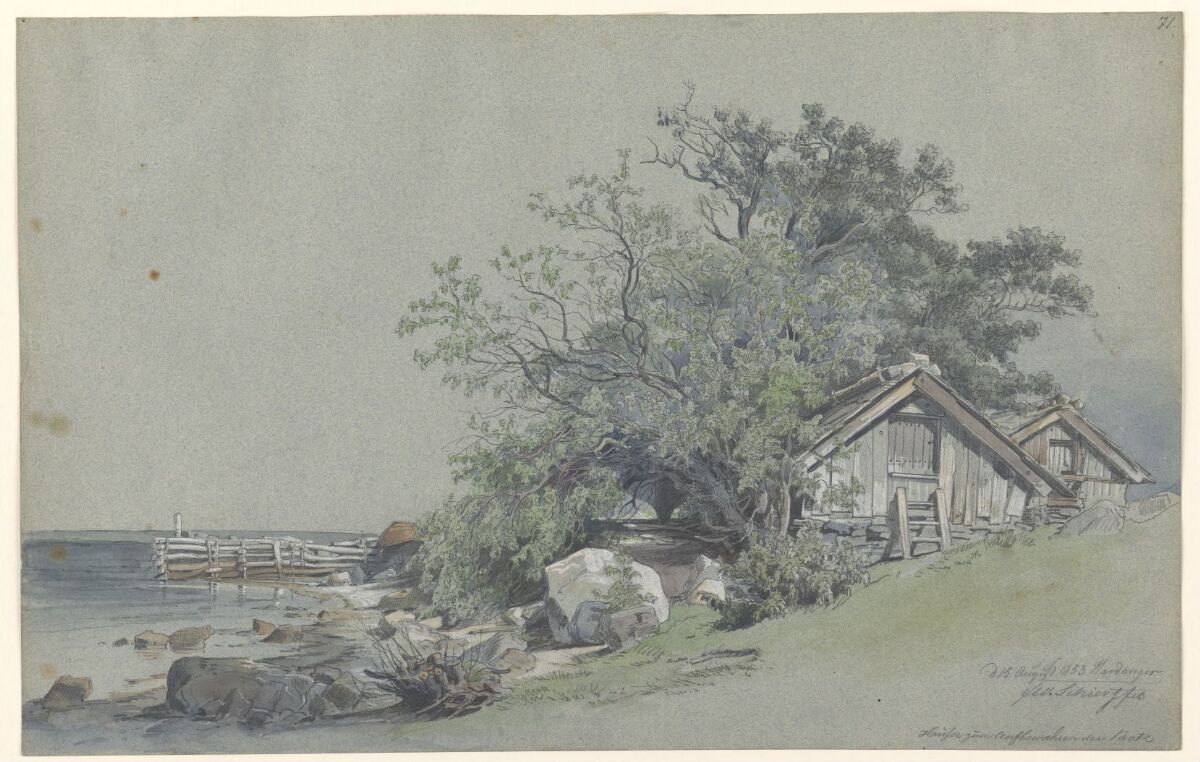 Franz Wilhelm Schiertz, Fra Hardanger – Nasjonalmuseet – Samlingen