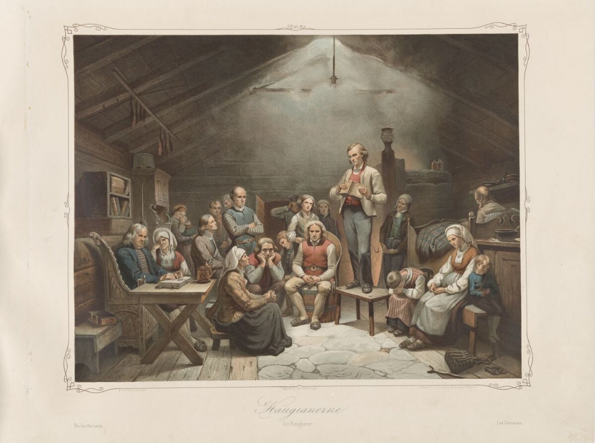 Nils Christian Tønsberg, Winkelmann & Söhne, Haugianerne ...