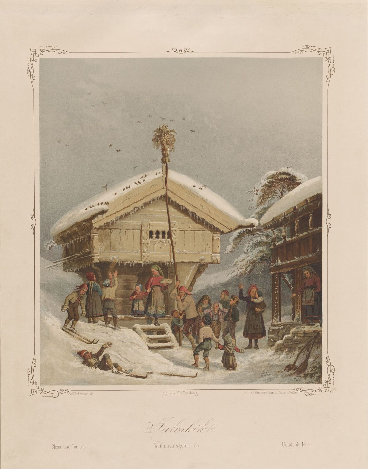 Nils Christian Tønsberg, Winkelmann & Söhne, Juleskikk – Nasjonalmuseet ...