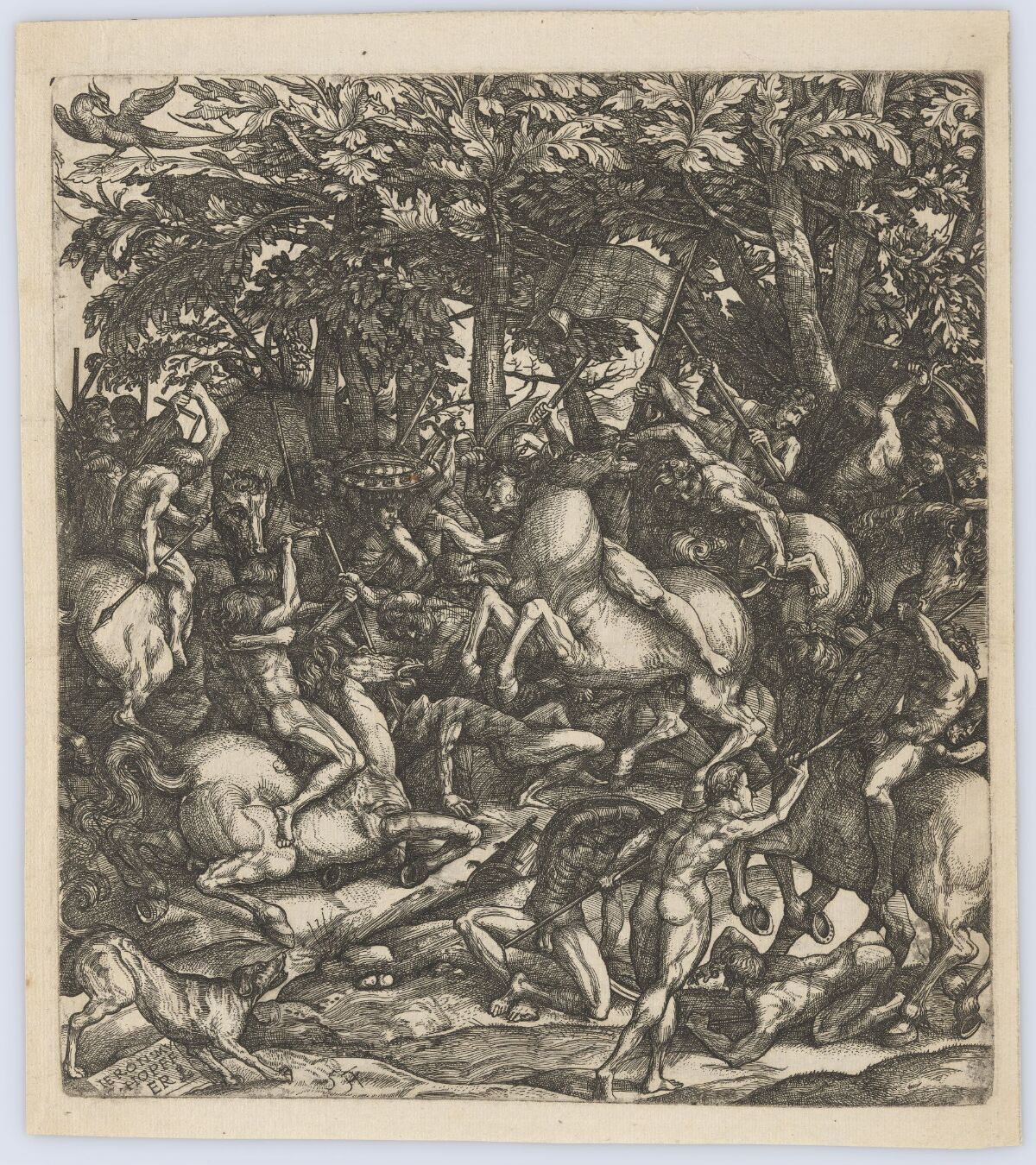 Daniel Hopfer, Jesus tar avskjed med Maria – Nasjonalmuseet – Collection