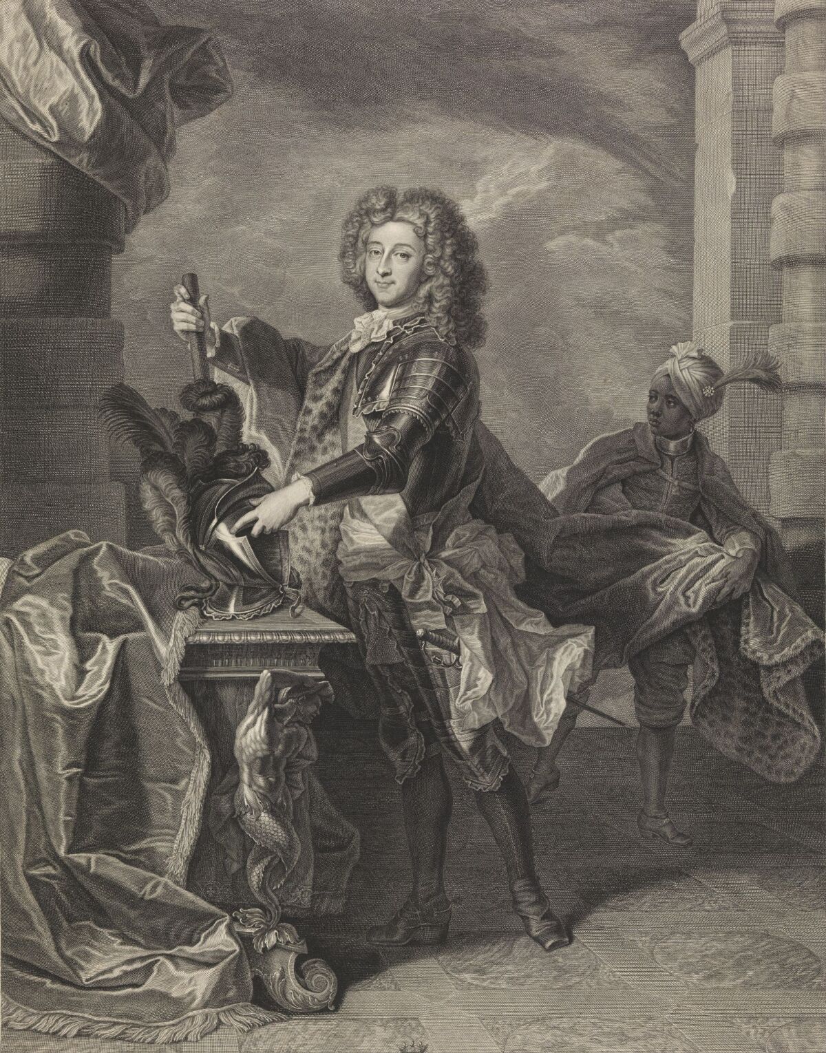 Pierre Drevet, François Louis, Prince of Conti – Nasjonalmuseet ...