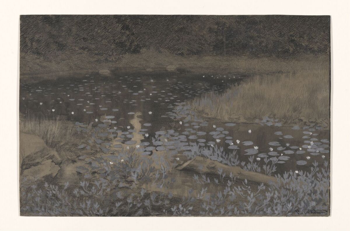 Theodor Kittelsen, Skogstjern – Nasjonalmuseet – Samlingen