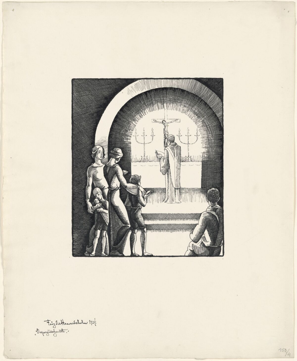 Frøydis Haavardsholm, Drawing – Nasjonalmuseet – Collection