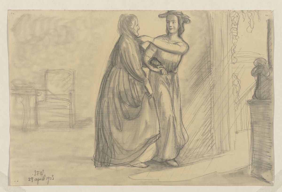 Jens Ferdinand Willumsen, Young and Old Woman – Nasjonalmuseet – Collection