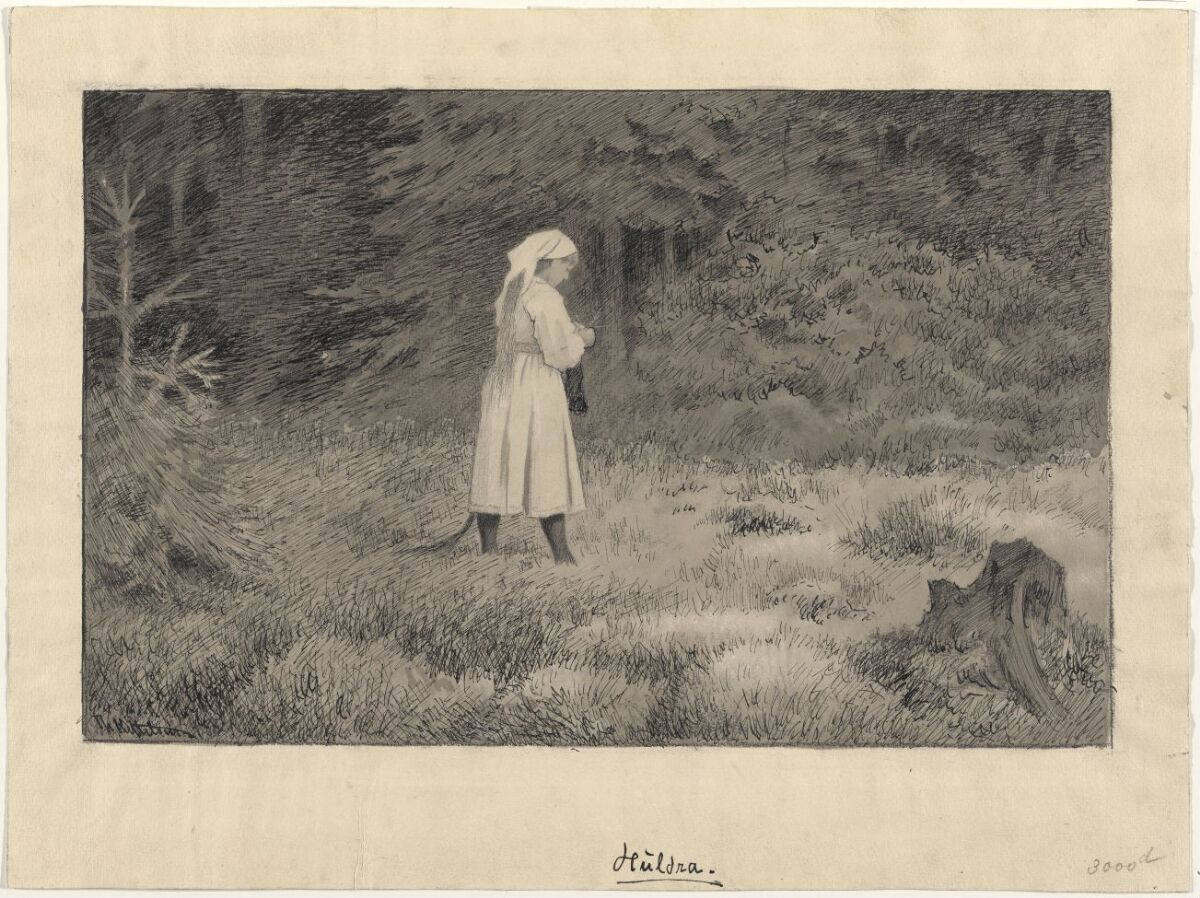 Theodor Kittelsen, Huldra – Nasjonalmuseet – Samlingen