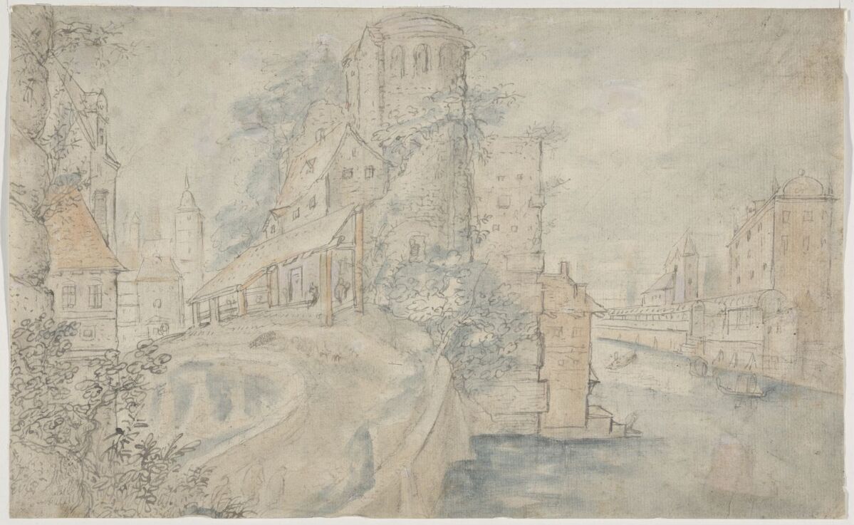 Peter Stevens, Town with Waterways – Nasjonalmuseet – Collection