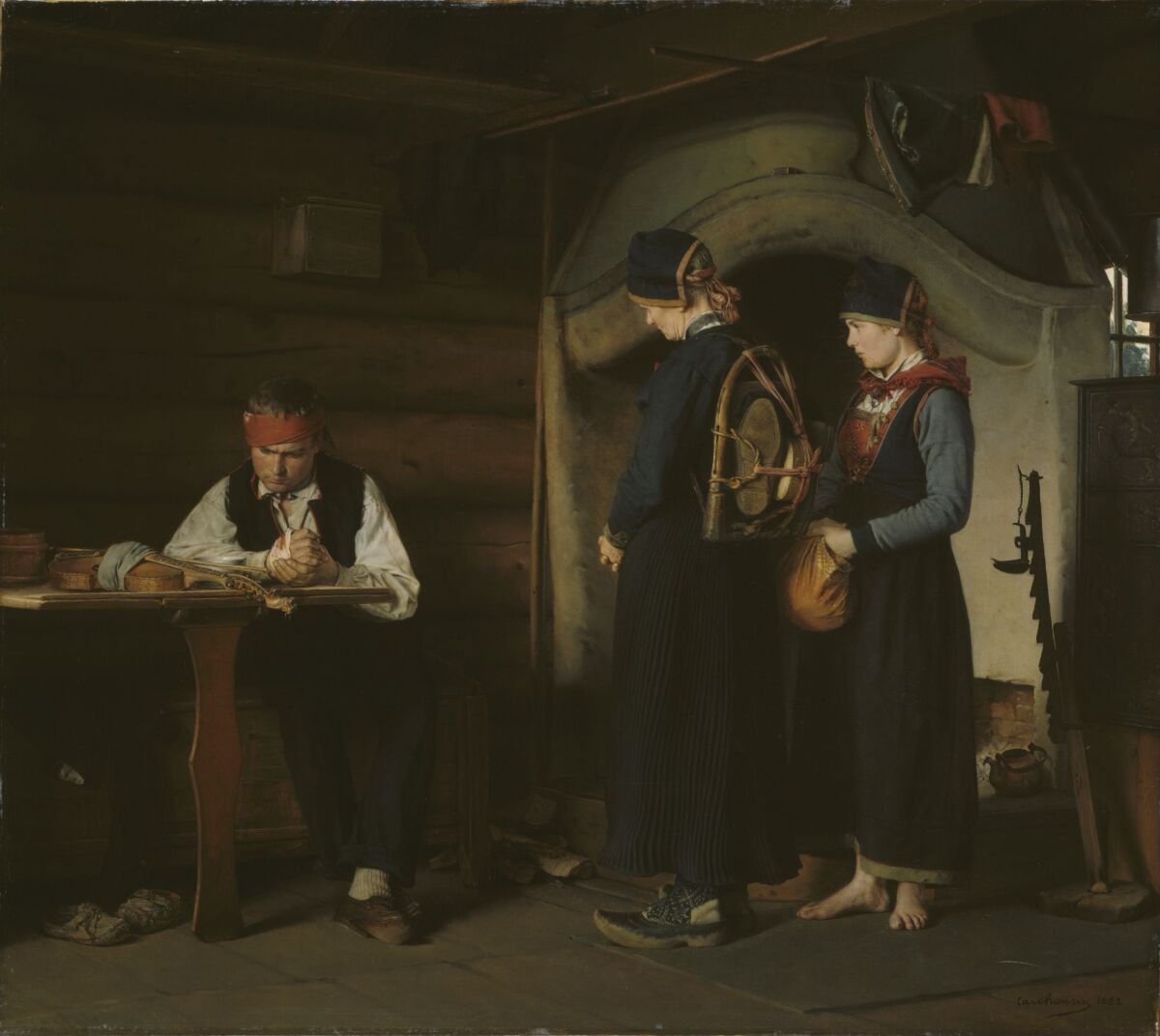 Carl Fredrik Sundt-Hansen, Etter slagsmålet – Nasjonalmuseet – Samlingen