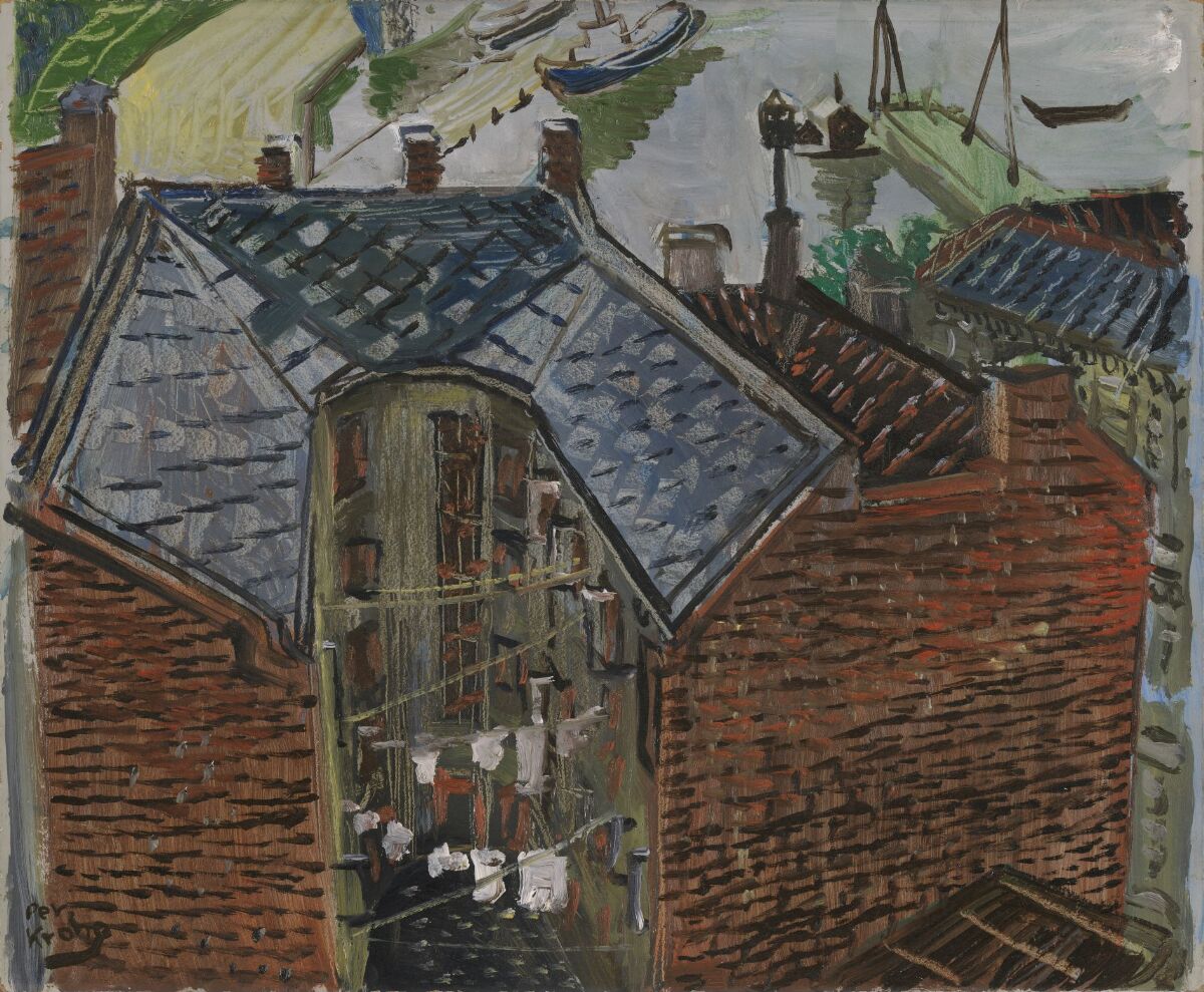 Per Krohg, From Vika in Oslo – Nasjonalmuseet – Collection