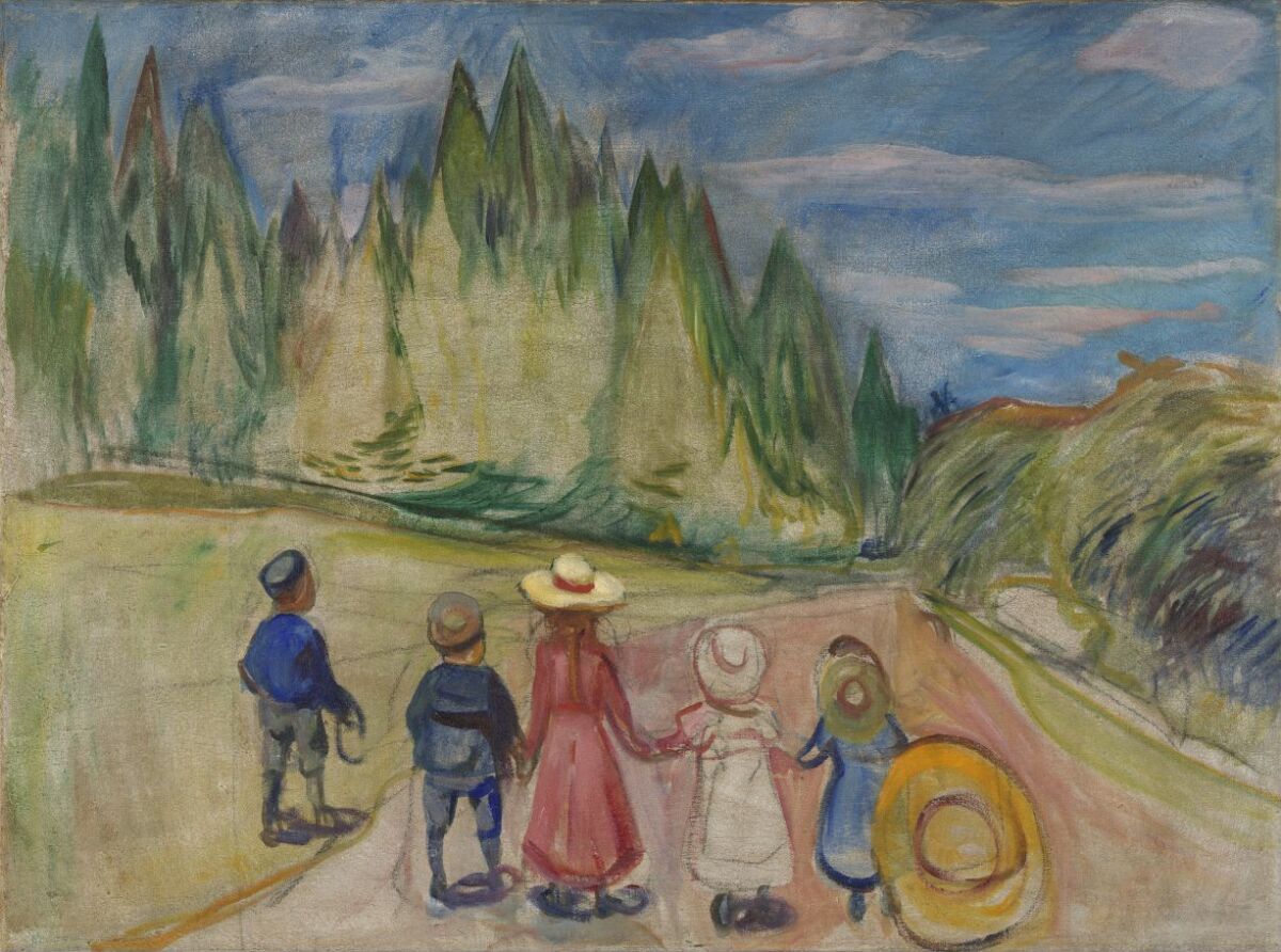 Edvard Munch, Eventyrskogen – Nasjonalmuseet – Samlingen