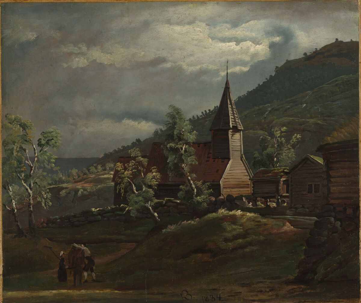 Knud Baade, Gaupne kirke i Sogn – Nasjonalmuseet – Samlingen