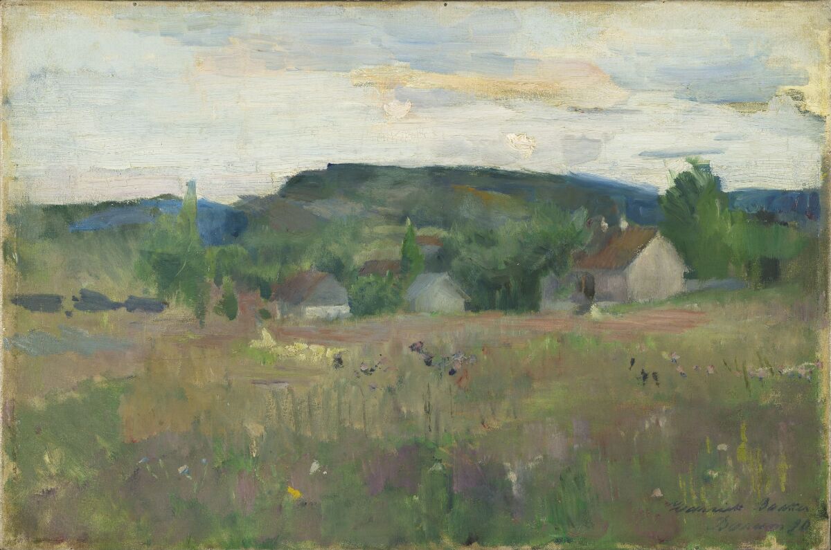 Harriet Backer, Landscape from Bærum – Nasjonalmuseet – Collection