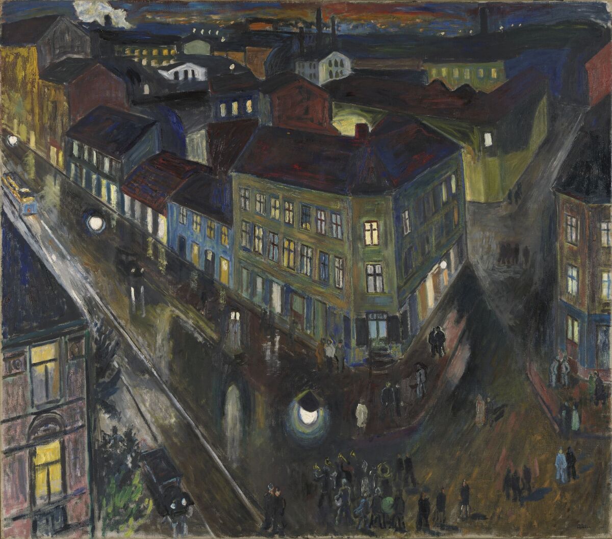 Reidar Aulie, Kveld i Grønlandsleiret – Nasjonalmuseet – Samlingen