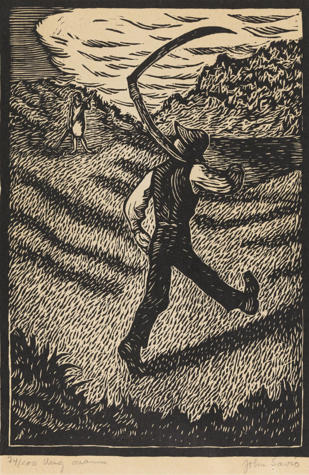 John Savio, Slåttekar – Nasjonalmuseet – Collection