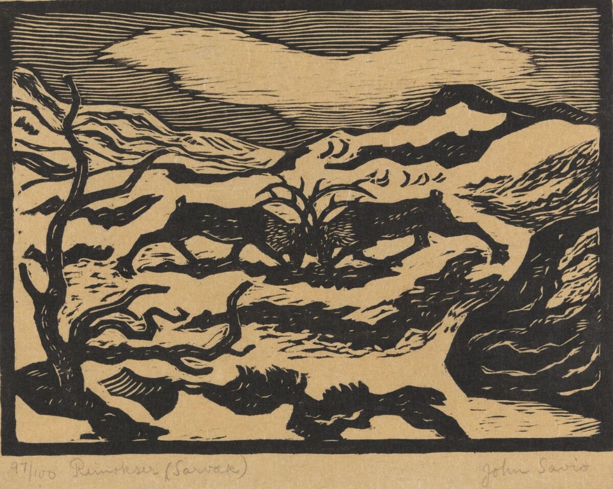 John Savio, Reindeer Bulls – Nasjonalmuseet – Collection