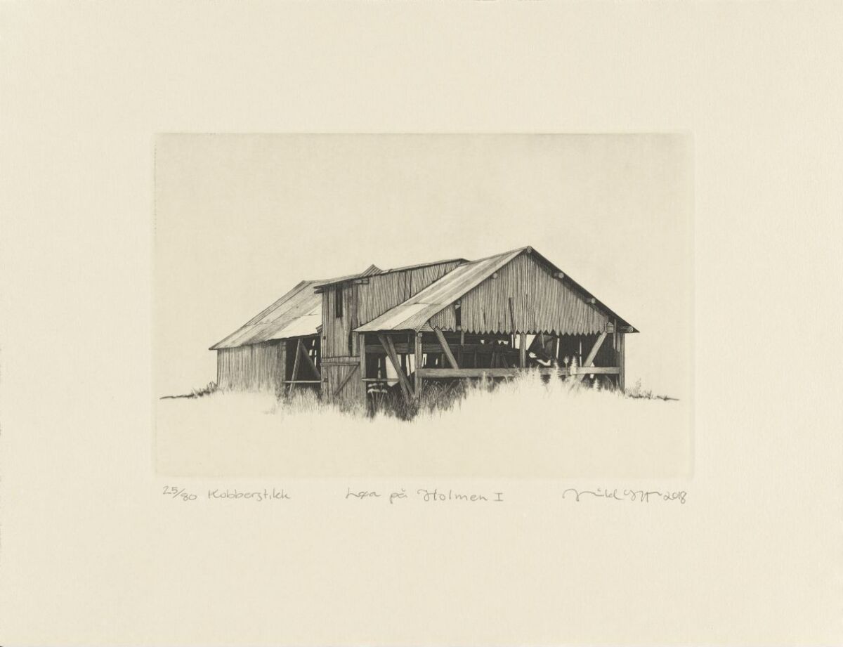 Arild Yttri, Løa på Holmen I – Nasjonalmuseet – Samlingen