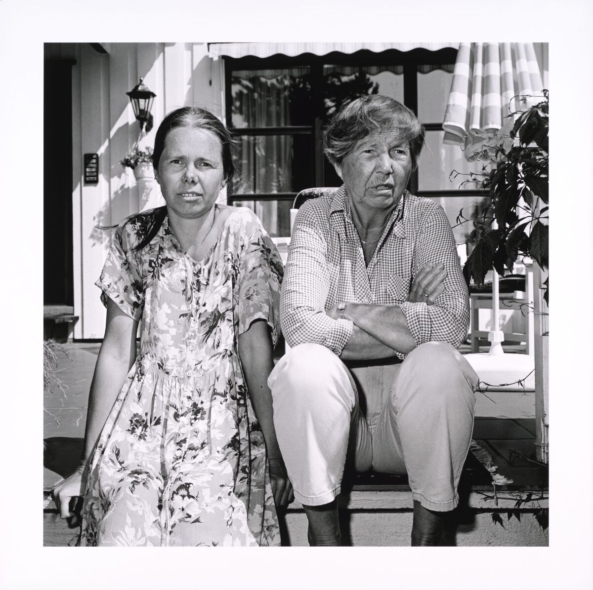 Thera Mjaaland, Thera og Pitt, juli 1995 – Nasjonalmuseet – Samlingen