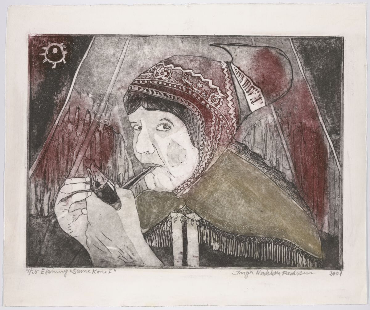 Inga Nordsletta Pedersen, Sami Woman I – Nasjonalmuseet – Collection