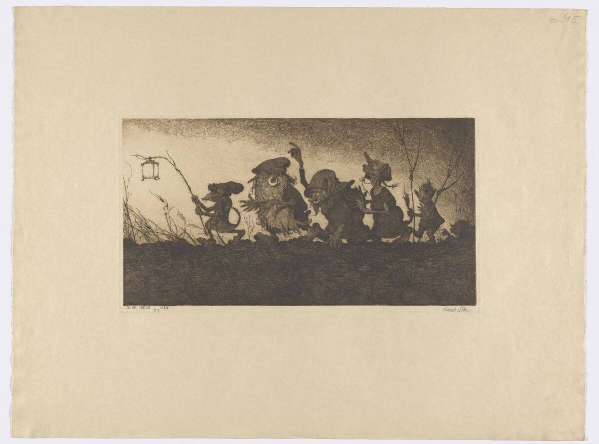 Louis Moe, Opus 95: De stakkels små Underjordiske – Nasjonalmuseet ...