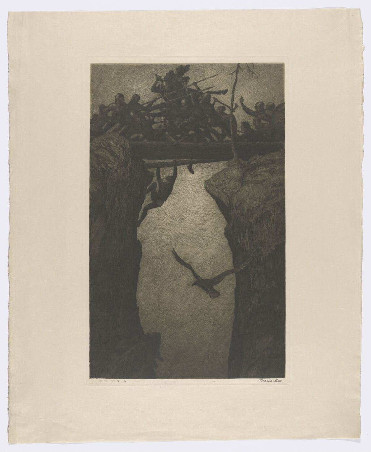 Louis Moe, Opus 104: Kampen på Broen – Nasjonalmuseet – Samlingen