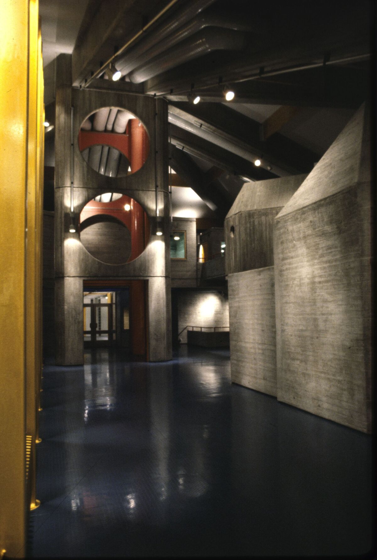 Boarch arkitekter, Kautokeino Kulturbygg, interior photo ...