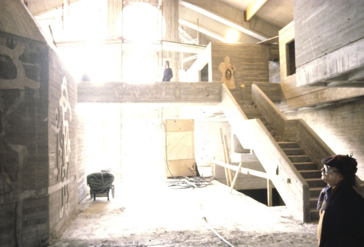 Boarch arkitekter, Kautokeino Kulturbygg, construction photo ...