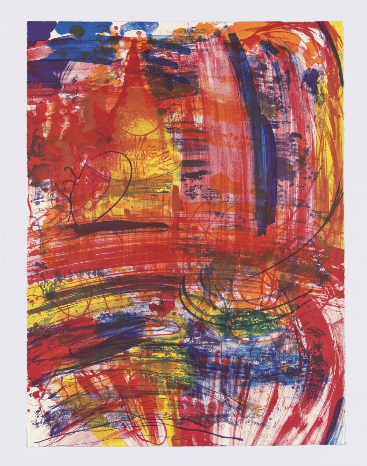 Carroll Dunham, Universal Limited Art Editions (ULAE), Purple (3rd ...