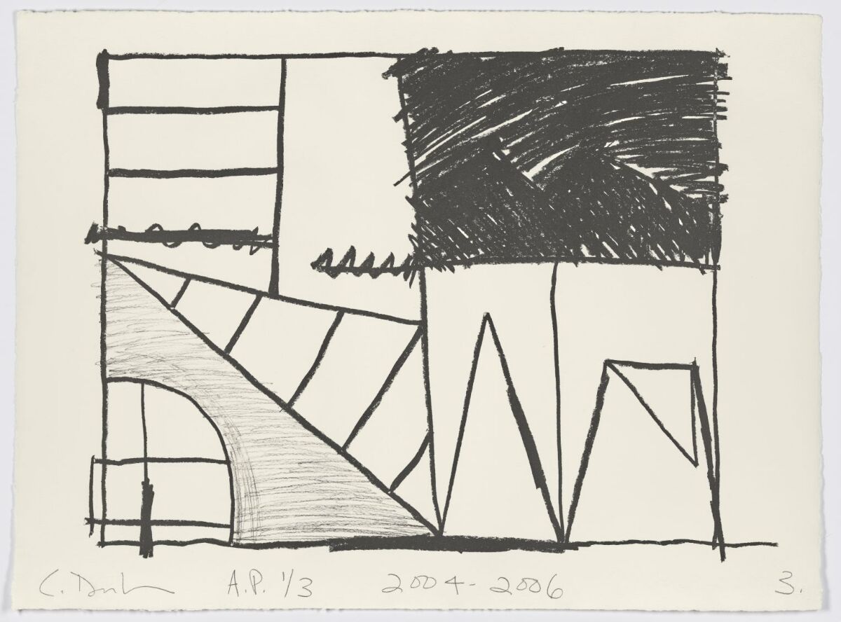Carroll Dunham, Universal Limited Art Editions (ULAE), Untitled (3 ...
