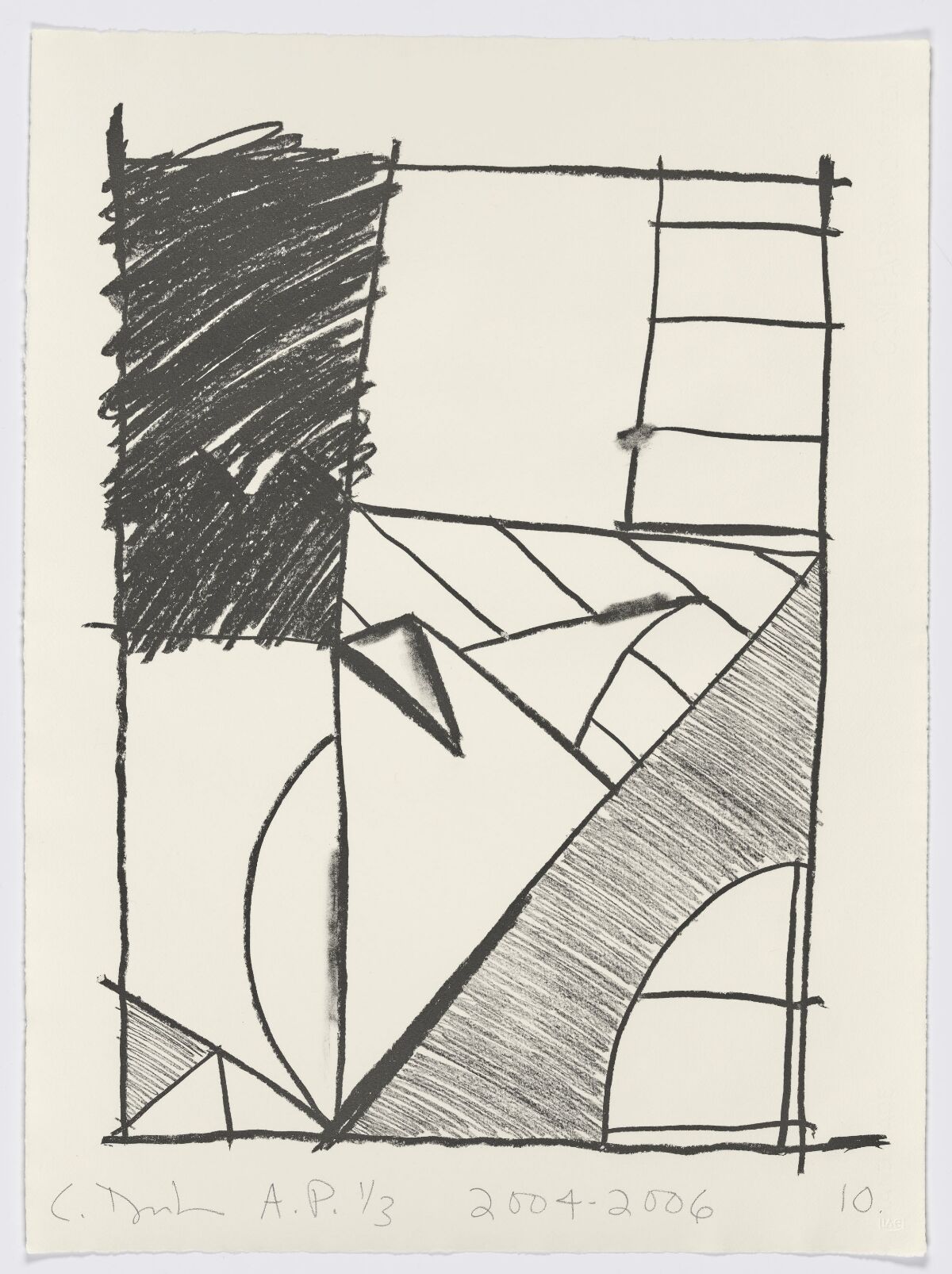 Carroll Dunham, Universal Limited Art Editions (ULAE), Untitled (10 ...