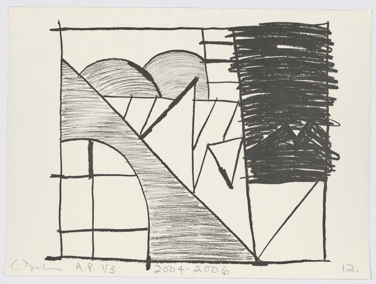 Carroll Dunham, Universal Limited Art Editions (ULAE), Untitled (12 ...