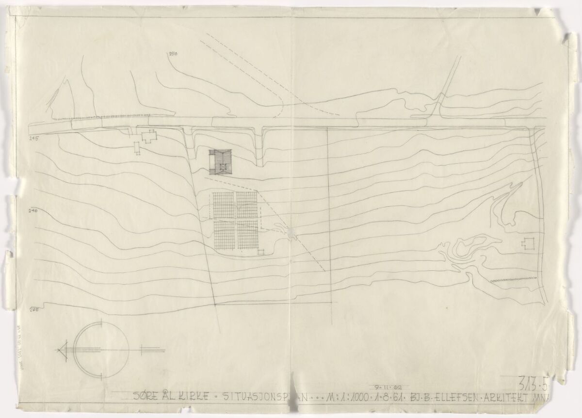 Bjarne Bystad Ellefsen, Søre Ål kirke – Nasjonalmuseet – Collection