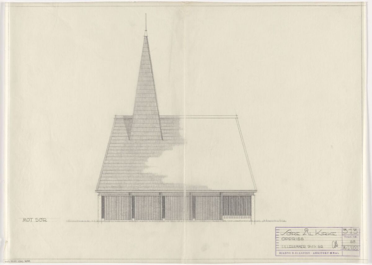 Bjarne Bystad Ellefsen, Søre Ål kirke – Nasjonalmuseet – Samlingen