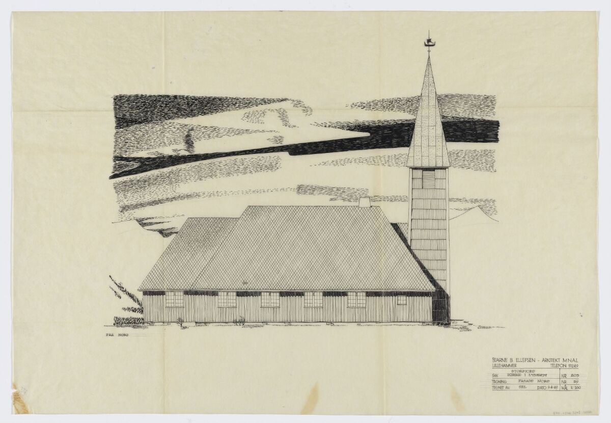 Bjarne Bystad Ellefsen, Storfjord kirke, Lyngen – Nasjonalmuseet ...
