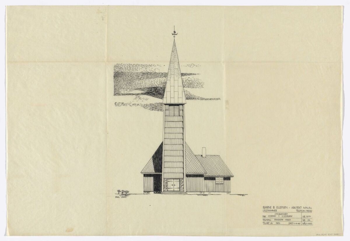 Bjarne Bystad Ellefsen, Storfjord kirke, Lyngen – Nasjonalmuseet ...
