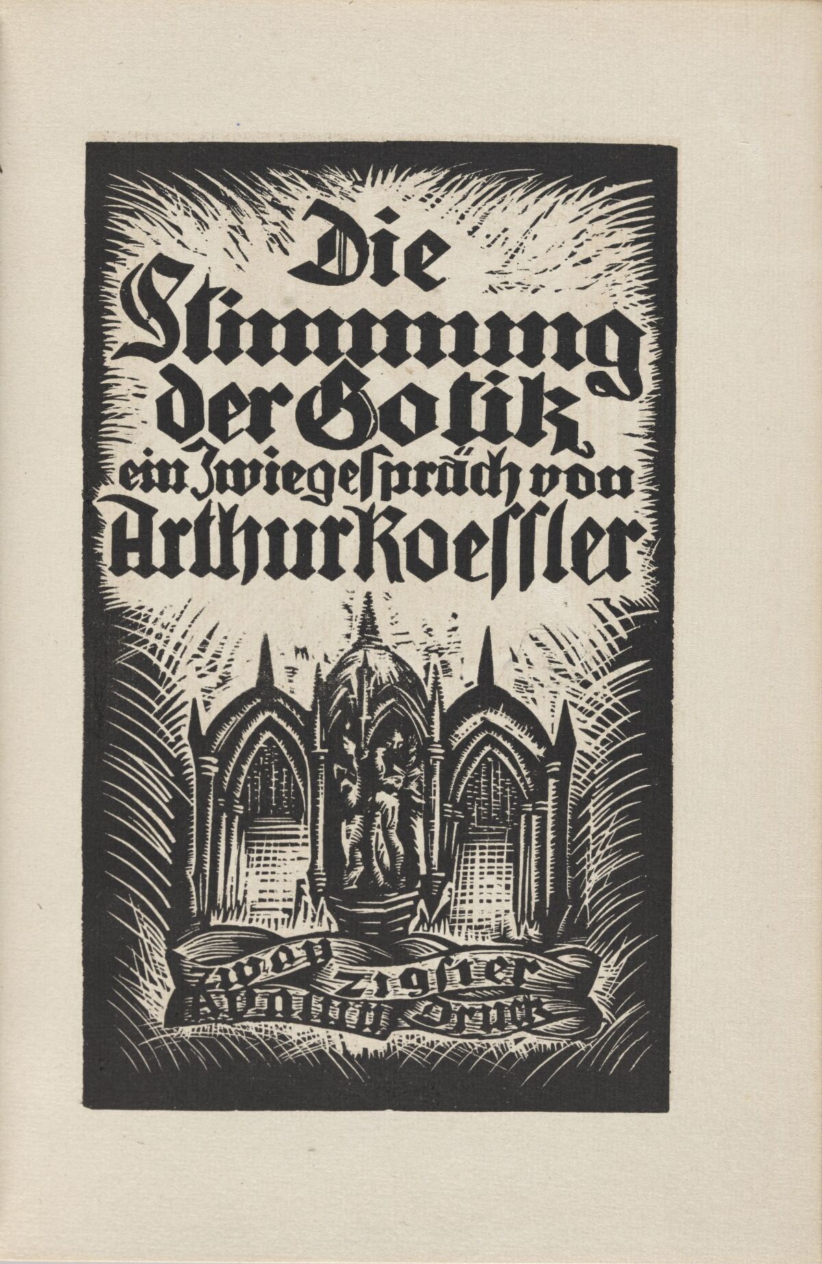 Arthur Roessler, Otto Rudolf Schatz, Gotisk stemning – Nasjonalmuseet ...