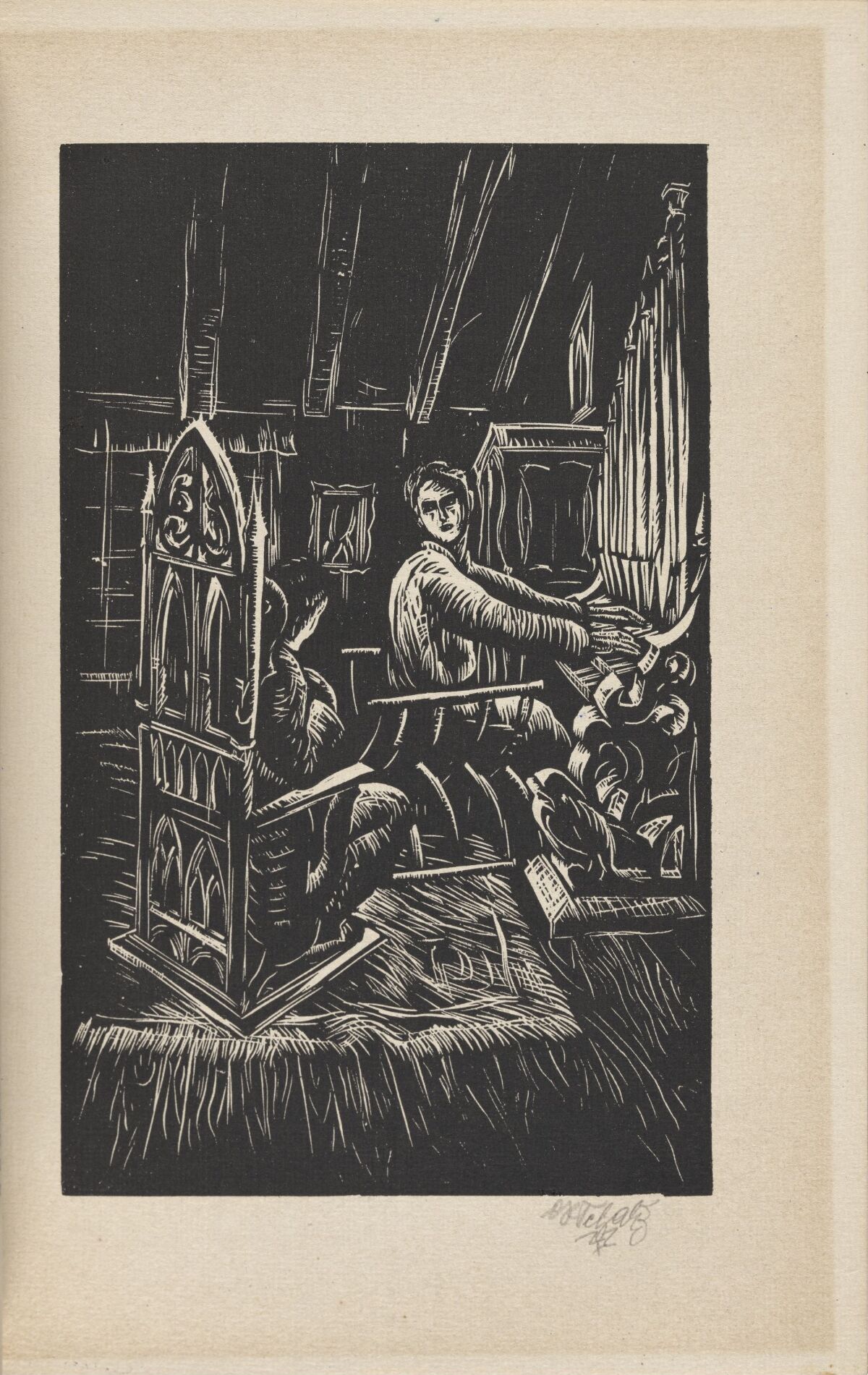 Arthur Roessler, Otto Rudolf Schatz, Gotisk stemning – Nasjonalmuseet ...