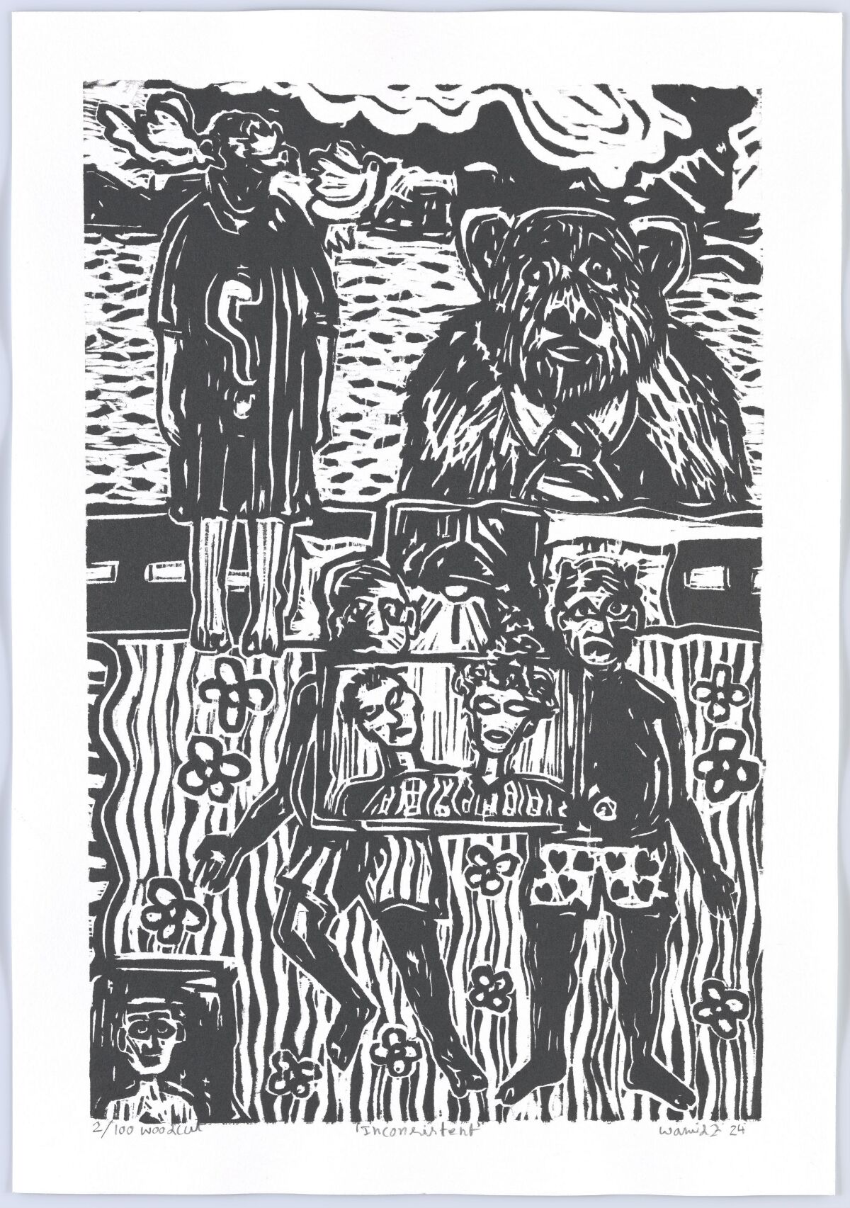 Md Wahiduzzaman Bhuian, Norsk Forening For Grafisk Kunst, Inconsistent – Nasjonalmuseet – Collection