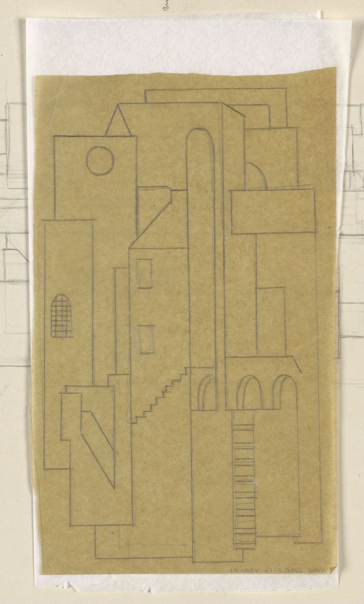 Ragnhild Keyser, Kubistisk komposisjon – Nasjonalmuseet – Samlingen