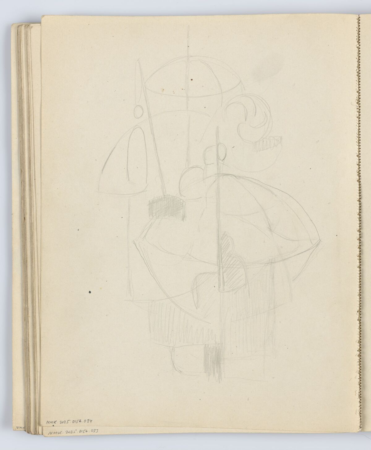 Ragnhild Keyser, Komposisjon – Nasjonalmuseet – Samlingen